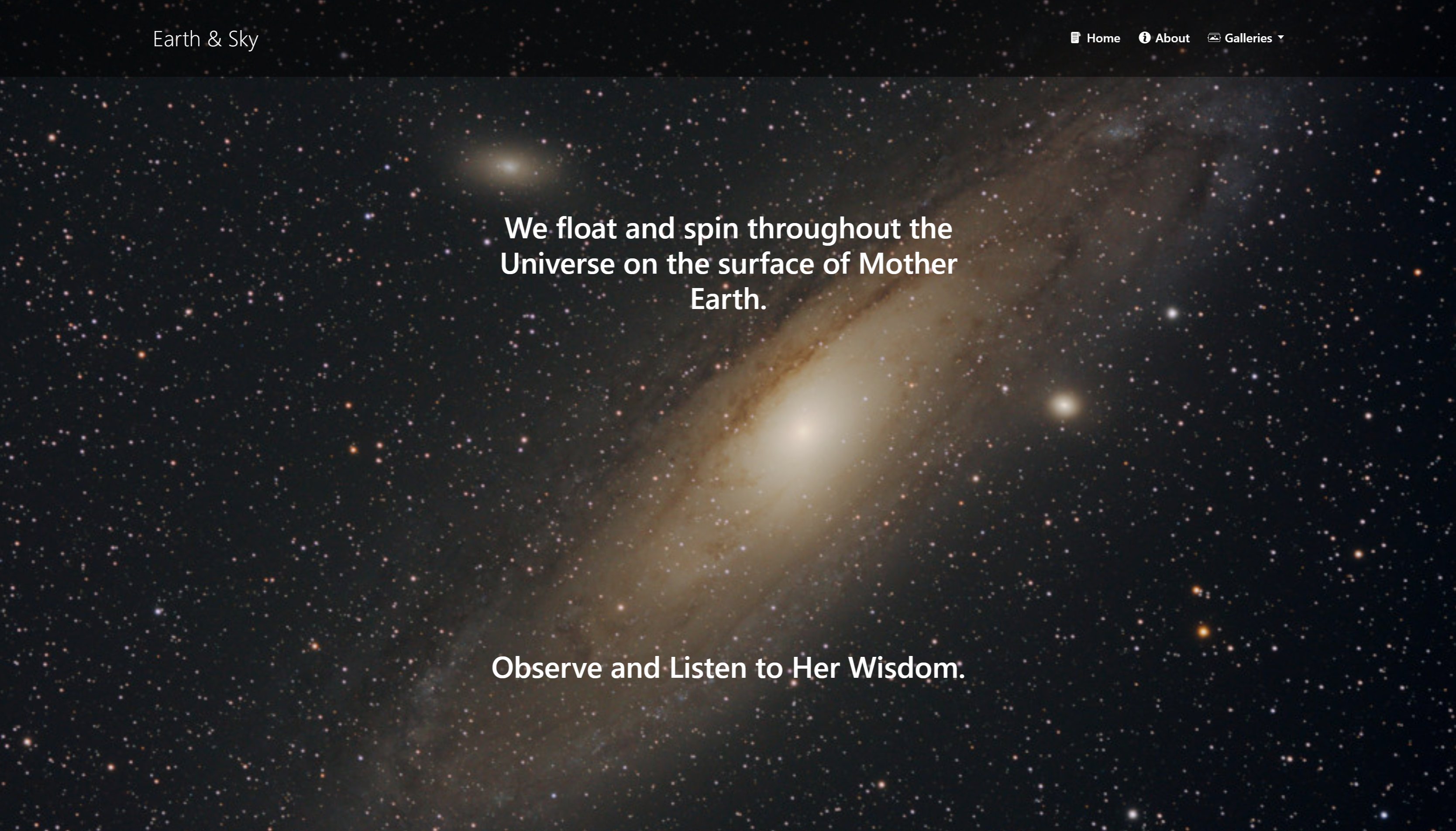 Earth And Sky Composr Cms Your Data Your Privacy Your Control