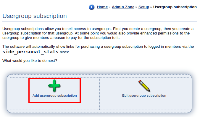#1221 - Adding a subscription – Composr CMS: Your Data, Your Privacy ...